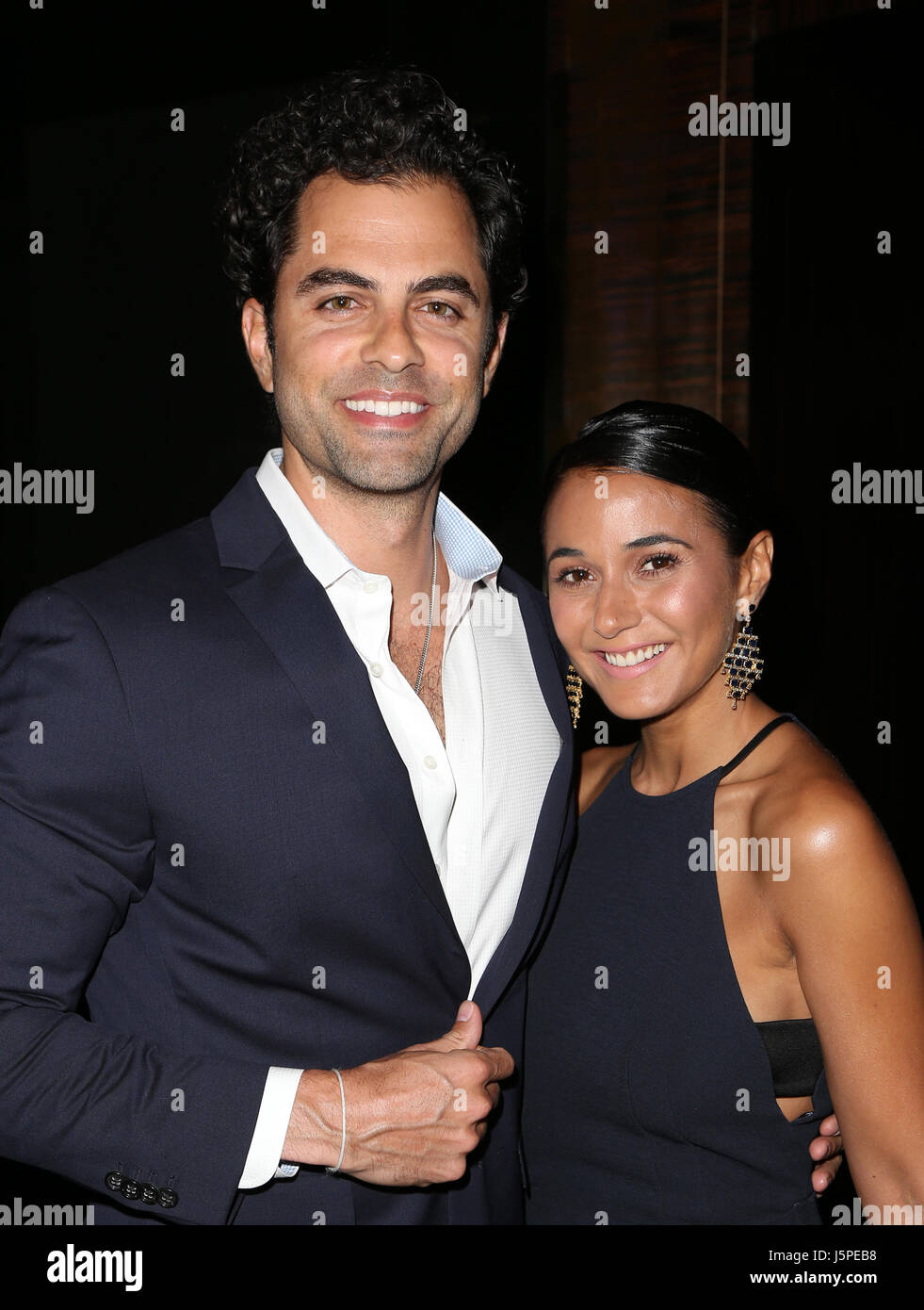 Hollywood, Ca. 17th May, 2017. Adrian Bellani, Emmanuelle Chriqui, At ...