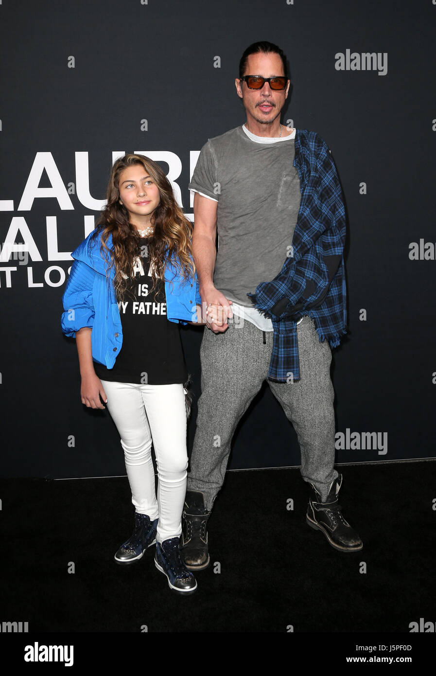 Hollywood, CA - February 10 Lily Cornell, Chris Cornell Attending SAINT ...