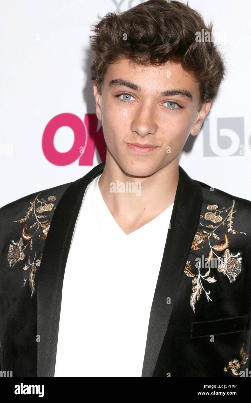 Los Angeles, CA, USA. 17th May, 2017. Gavin Casalegno at arrivals for ...