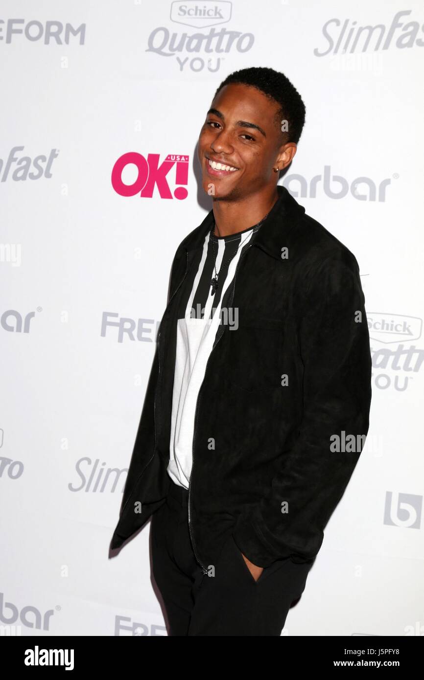 Los Angeles, CA, USA. 17th May, 2017. Keith Powers at arrivals for OK ...