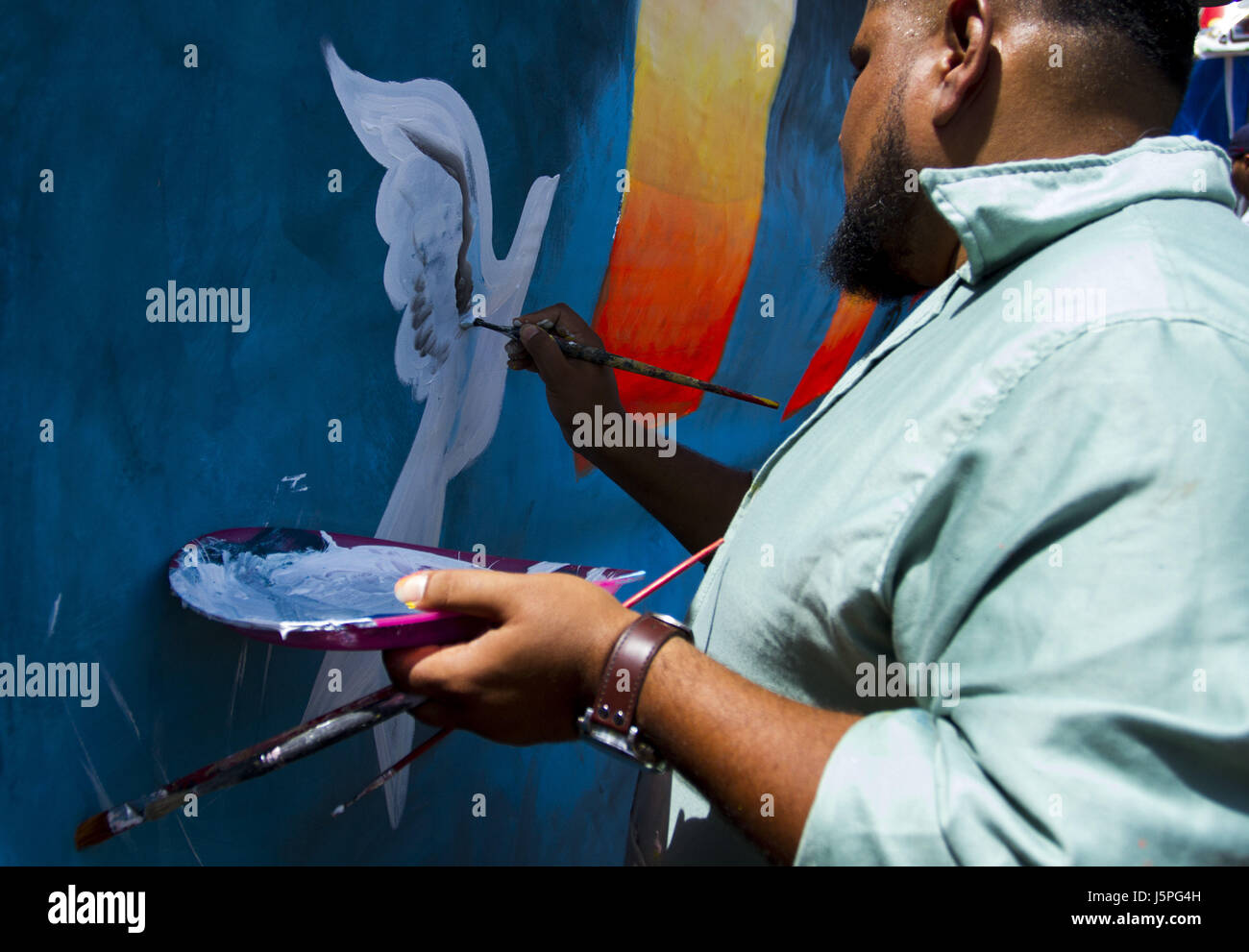 Gaza City, The Gaza Strip, Palestine. 18th May, 2017. Gaza City, Gaza ...