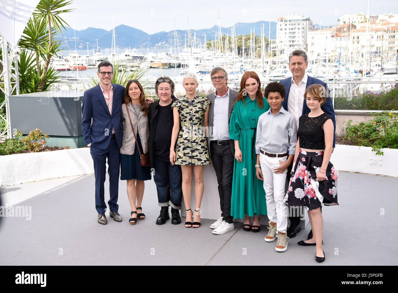 Cannes, France. 18th May, 2017. Cast members of the film "Wonderstruck ...
