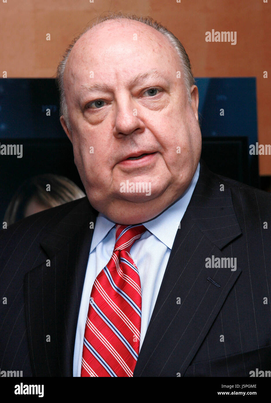 ***FILE PHOTO***Roger Ailes attends Fox's celebration of the 40th ...