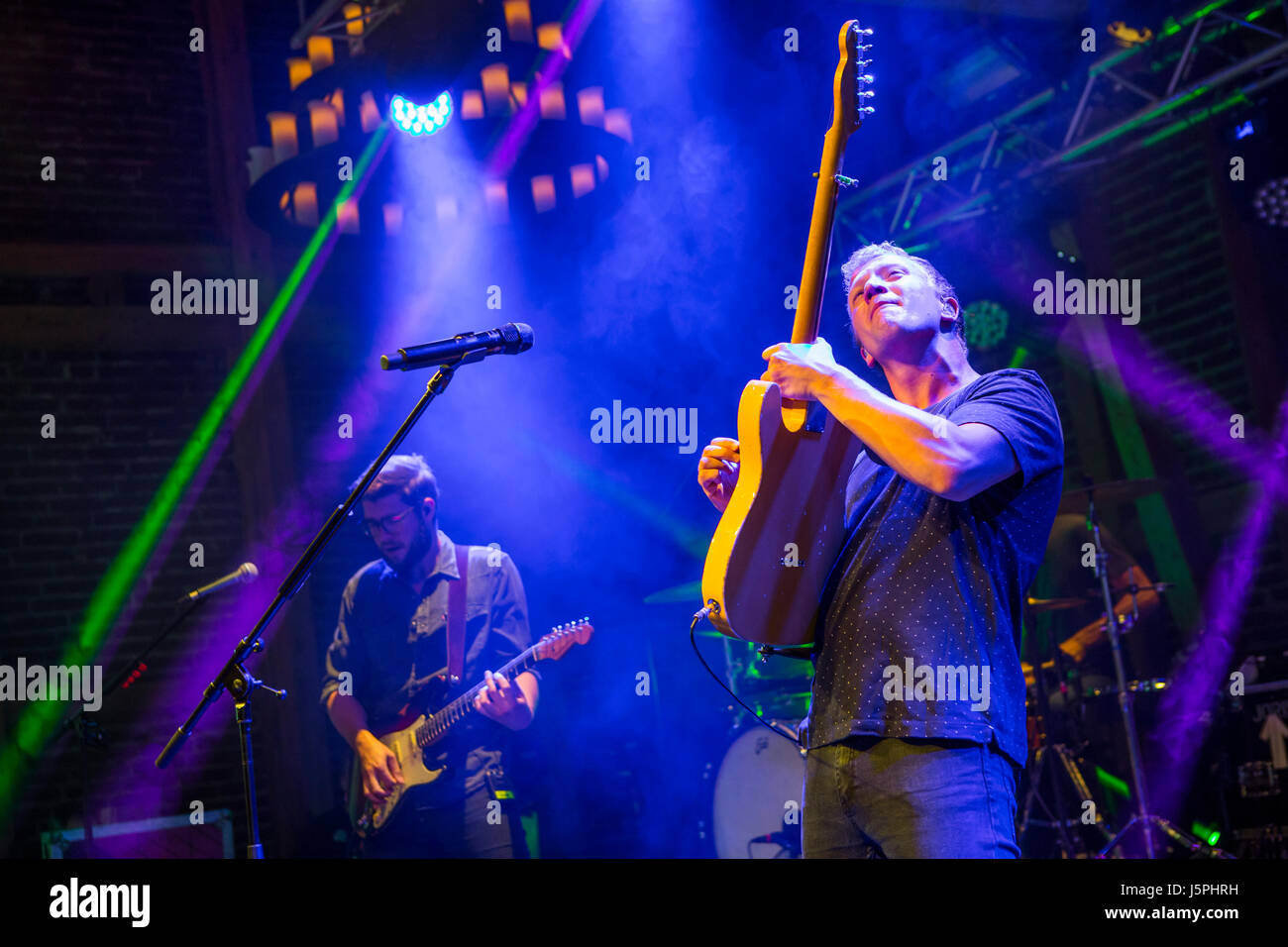 Marburg-Dagobertshausen, Germany. 17th May, 2017. Joris, german singer ...