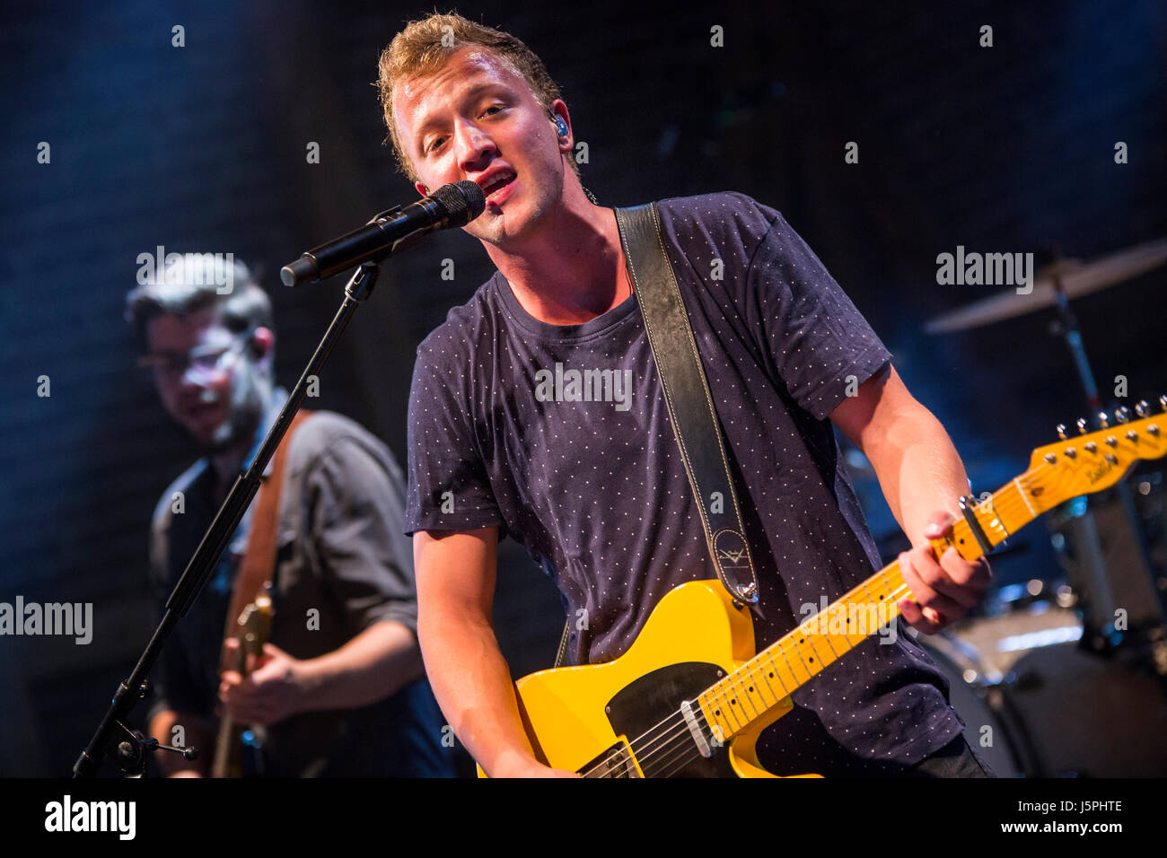 Marburg-Dagobertshausen, Germany. 17th May, 2017. Joris, german singer ...