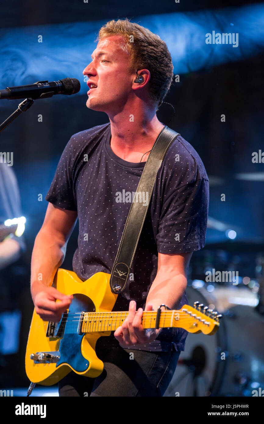 Marburg-Dagobertshausen, Germany. 17th May, 2017. Joris, german singer ...