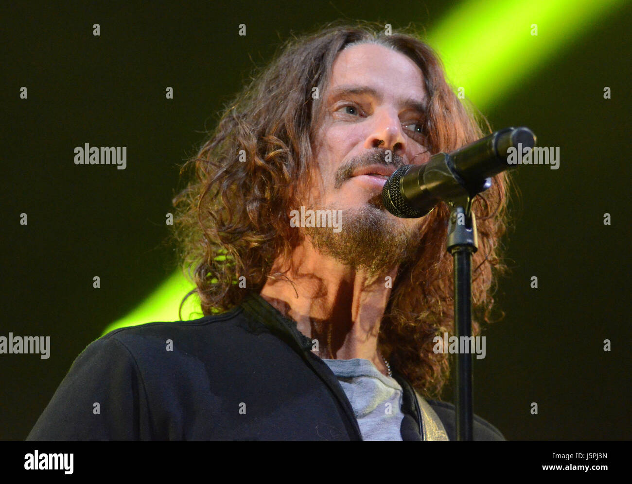 May 13, 2017: Singer and songwriter Chris Cornell performs with his ...