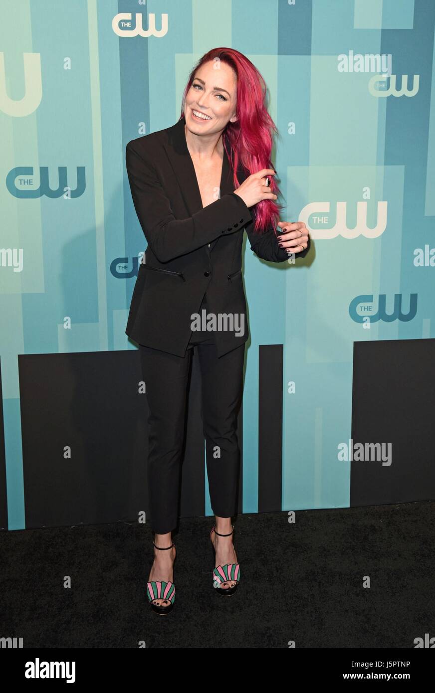 New York, NY, USA. 18th May, 2017. Caity Lotz at arrivals for The CW ...