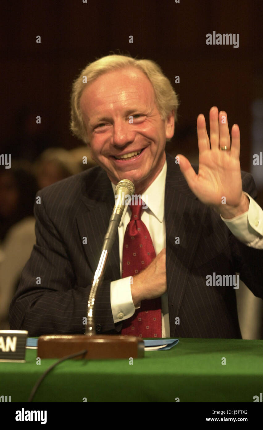 United States Senator Joseph Lieberman (Democrat of Connecticut), the ...