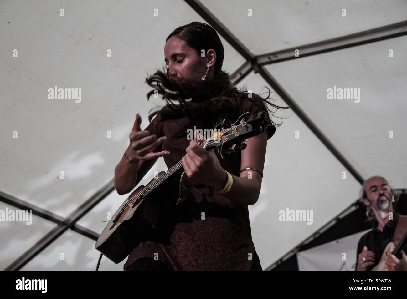 Ukulele player, hawaii hi-res stock photography and images - Alamy