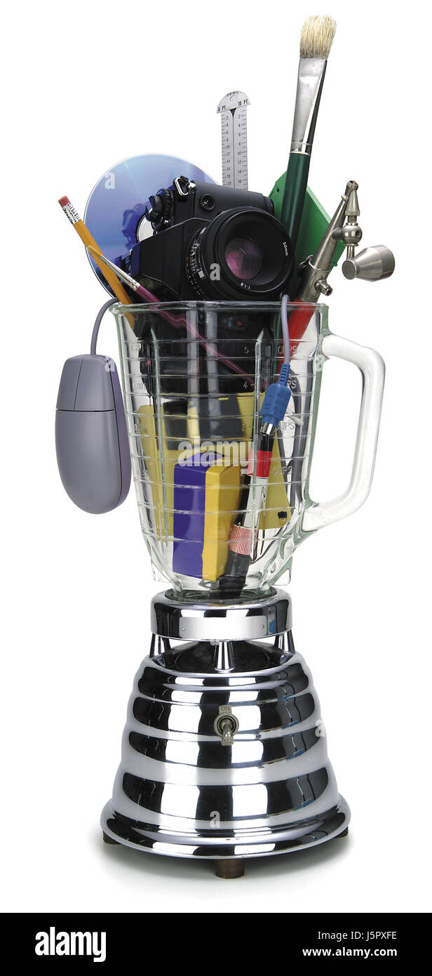 Blender mess Cut Out Stock Images & Pictures - Alamy