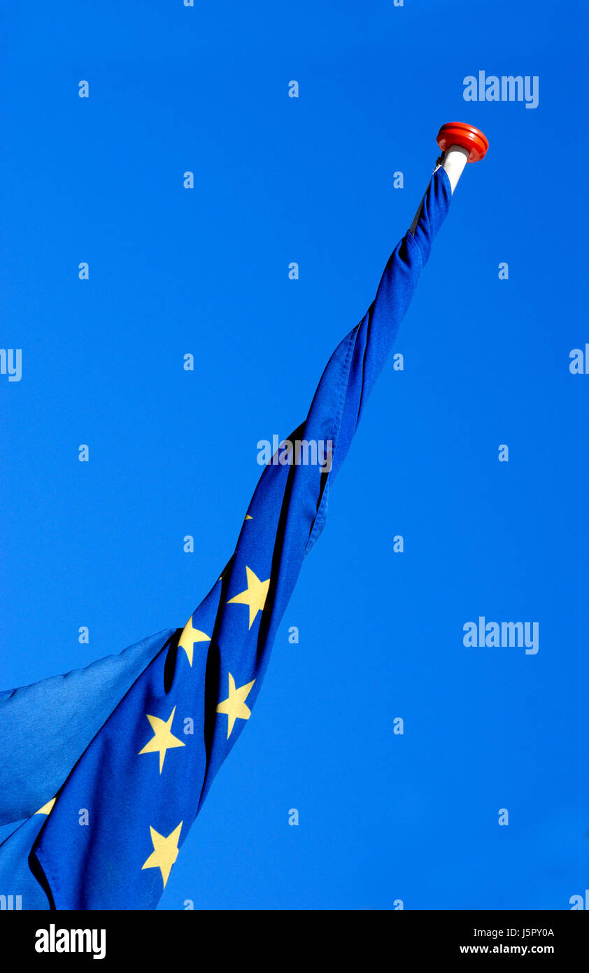 blue across blank european caucasian euro europe flag community roll ...