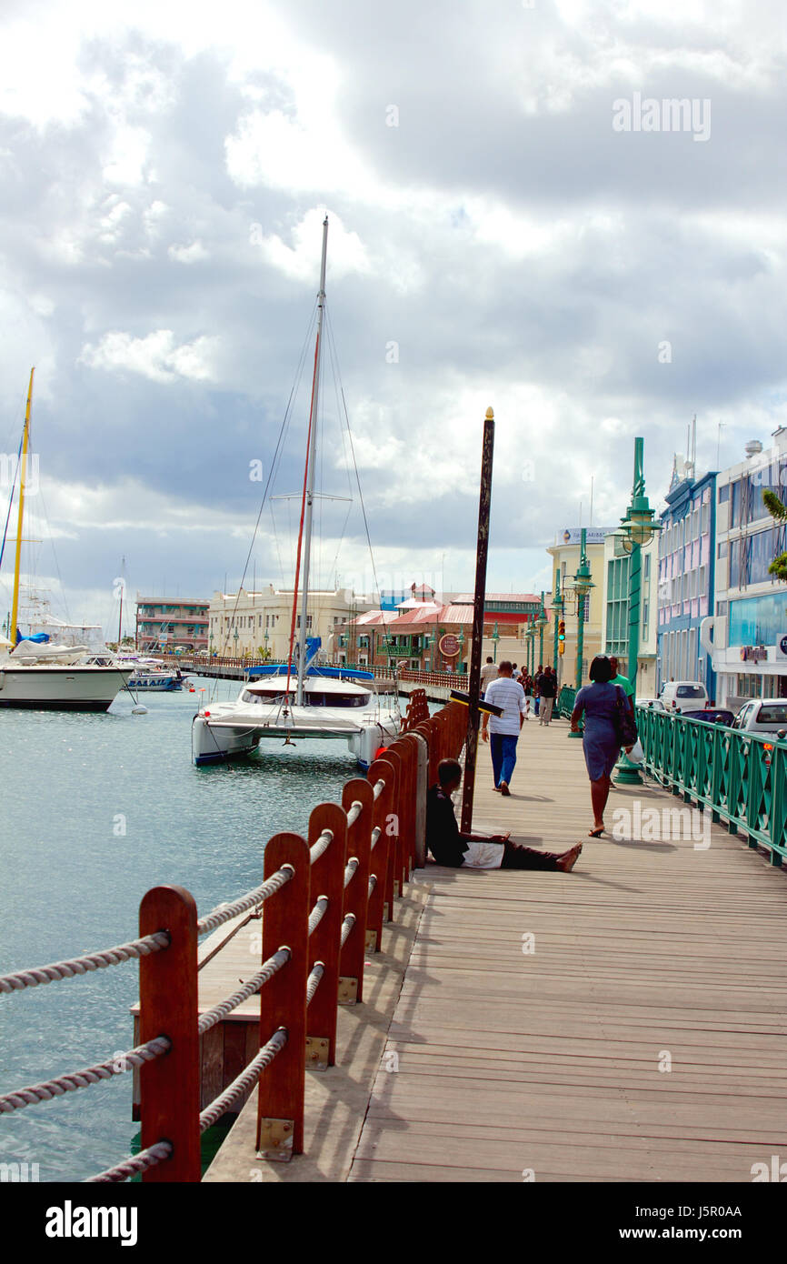 Bridgetown Barbados Shopping Shops High Resolution Stock Photography ...