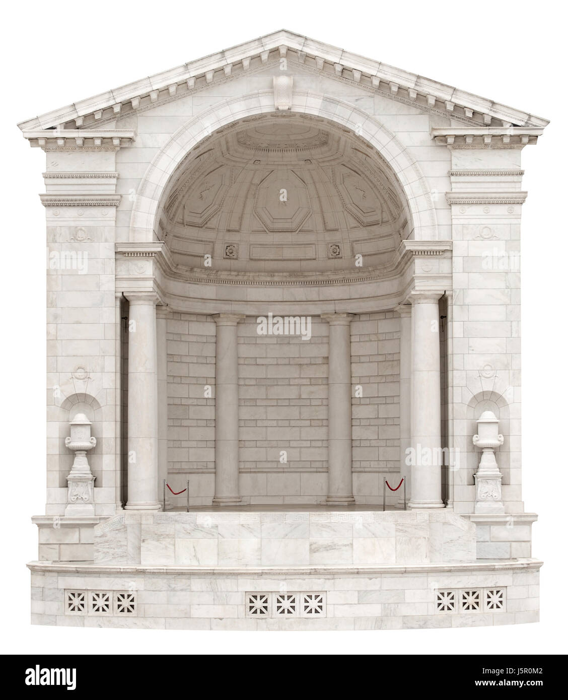 historical monument optional stone columns arch marble style of ...