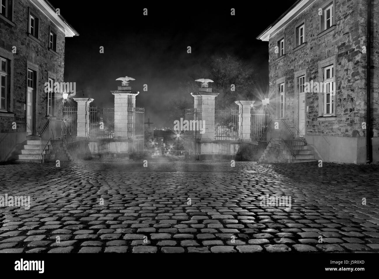 Welcome passage Black and White Stock Photos & Images - Alamy