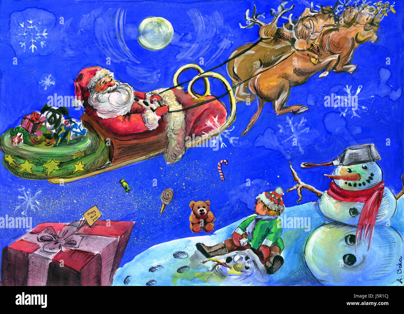 sweets cold father christmas teddy bear teddybear dear beard cap ...