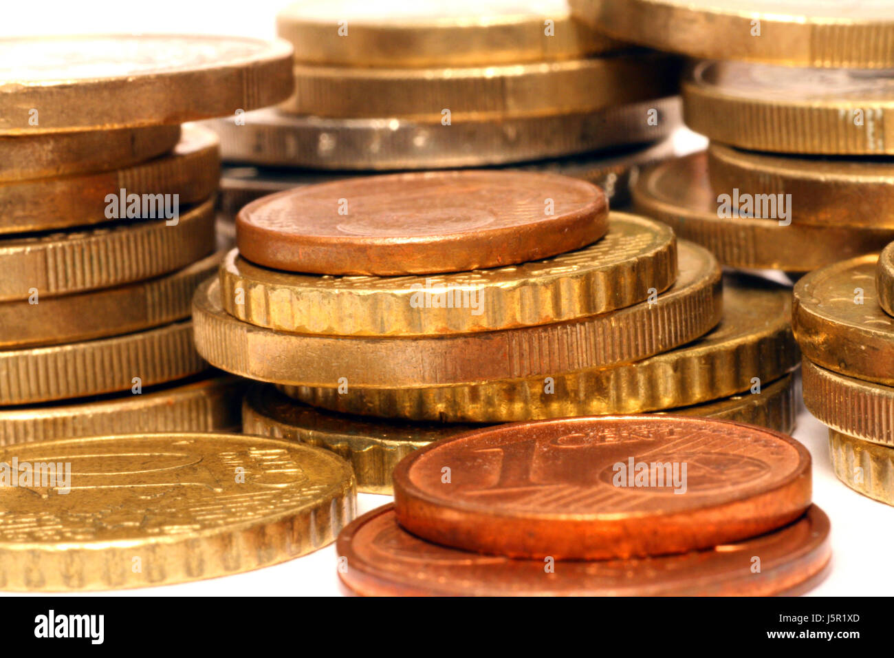 Gold specie coins hi-res stock photography and images - Alamy
