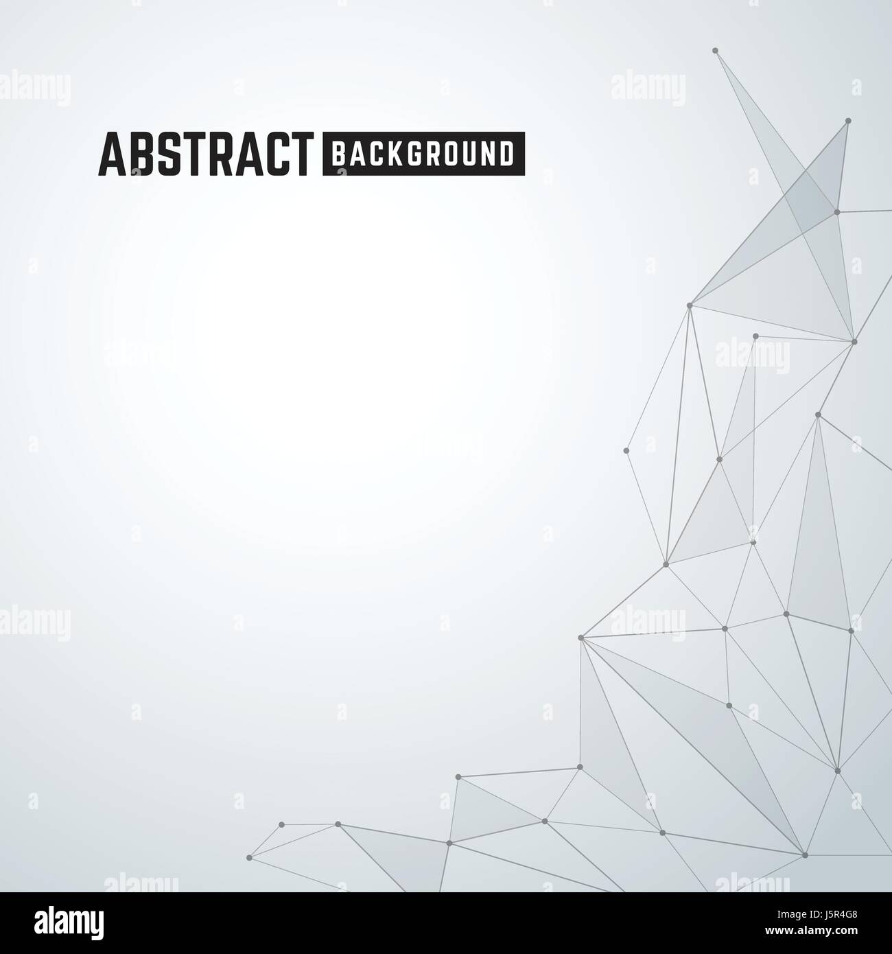 abstract gray business and corporate background with mesh polygon and ...