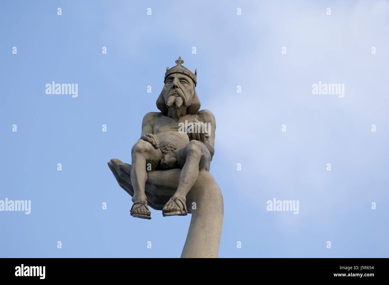 blue monument statue harbor harbours bizarre emblem constancy firmament ...