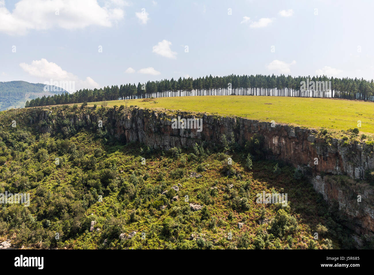 Berlin Falls landscape view, South Africa Stock Photo - Alamy