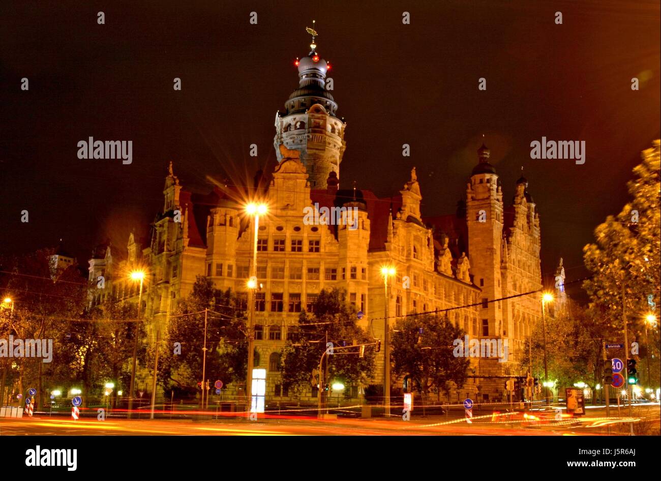 town hall city Leipzig East Germany administration mayor office state ...