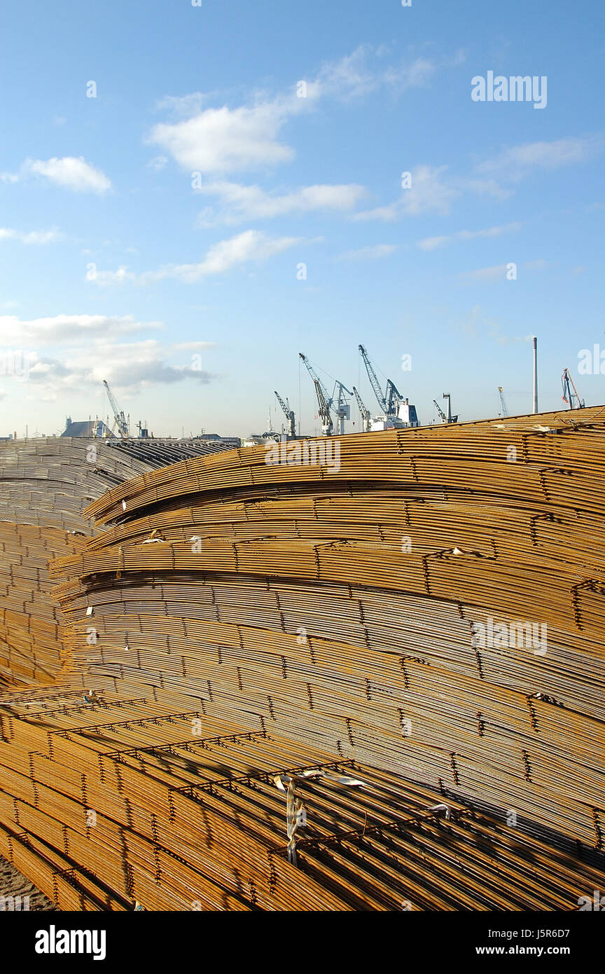 harbor iron steel metal rust harbours raw material building materials ...