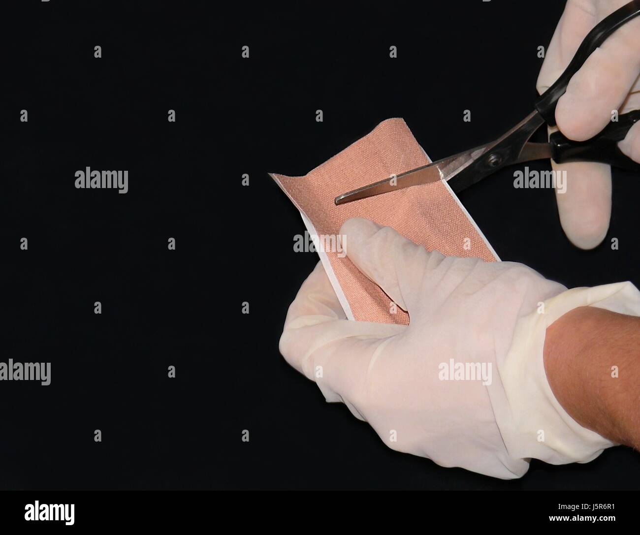 hand cut scissors scissor hygiene adhesive plaster protective gloves ...