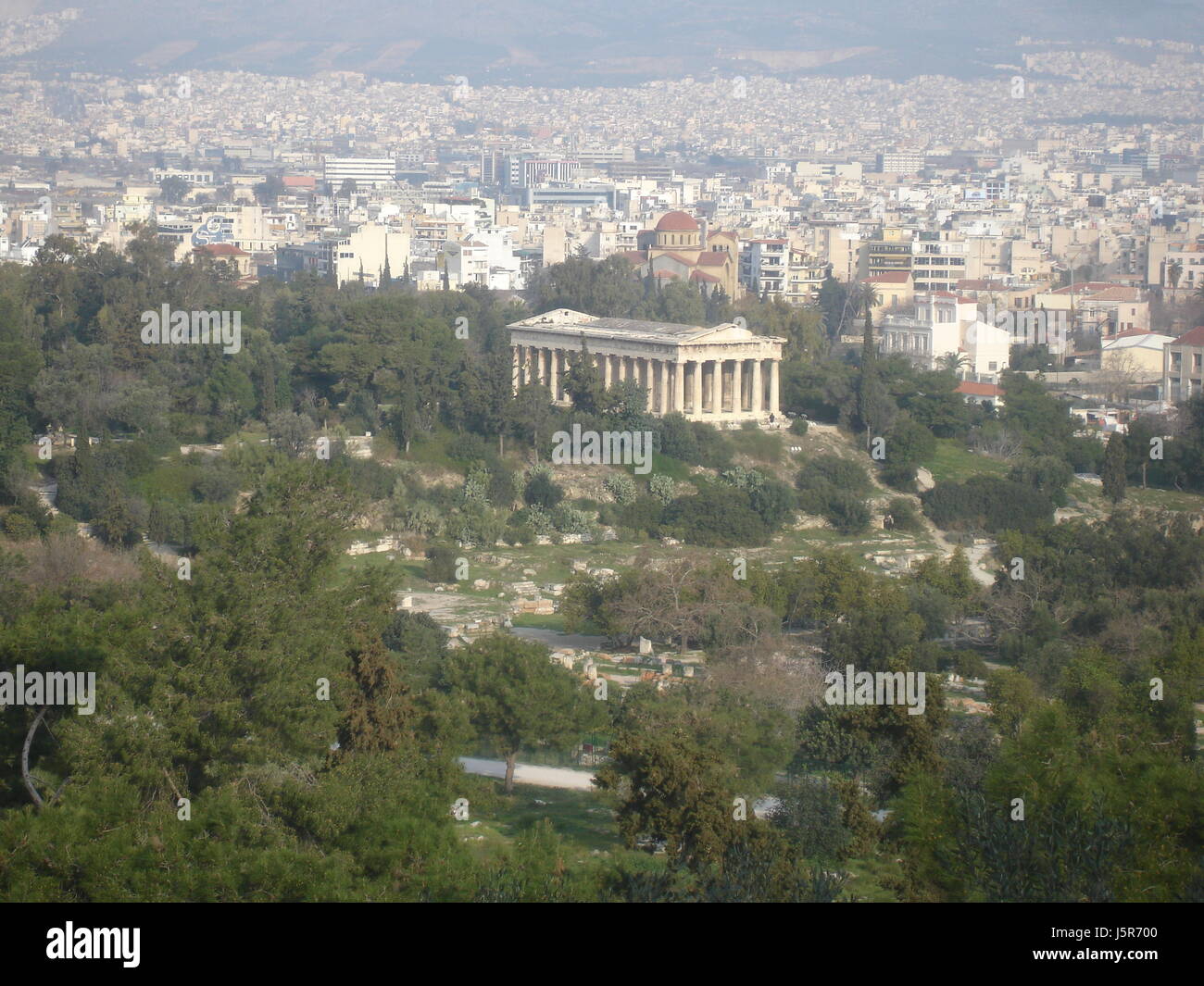 one of the many temples on the acropolis Stock Photo - Alamy