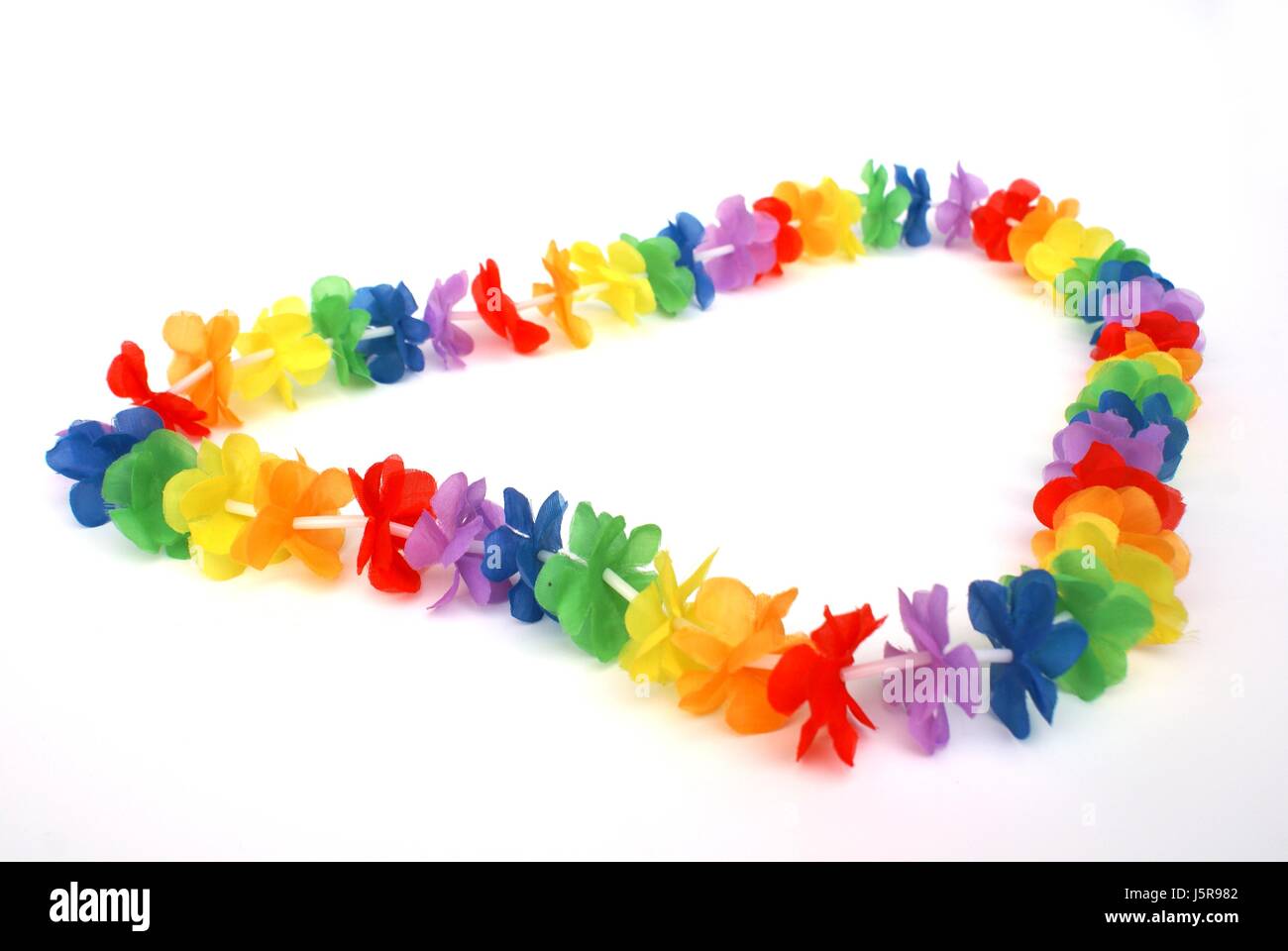 Hawaiian flower chain hi-res stock photography and images - Alamy