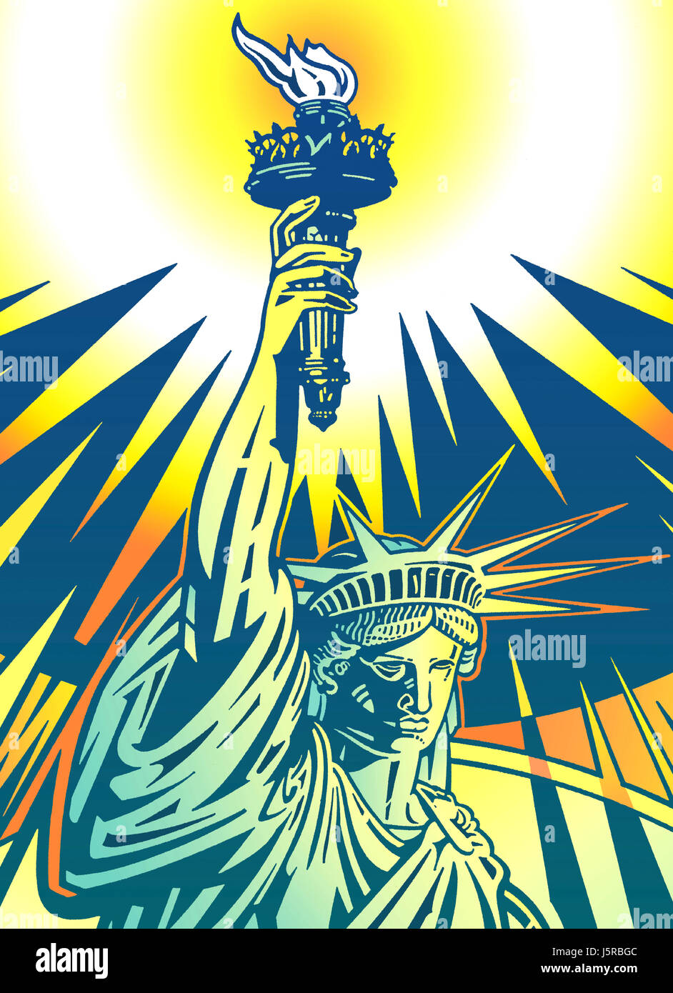 Flaming torch drawing hi-res stock photography and images - Alamy