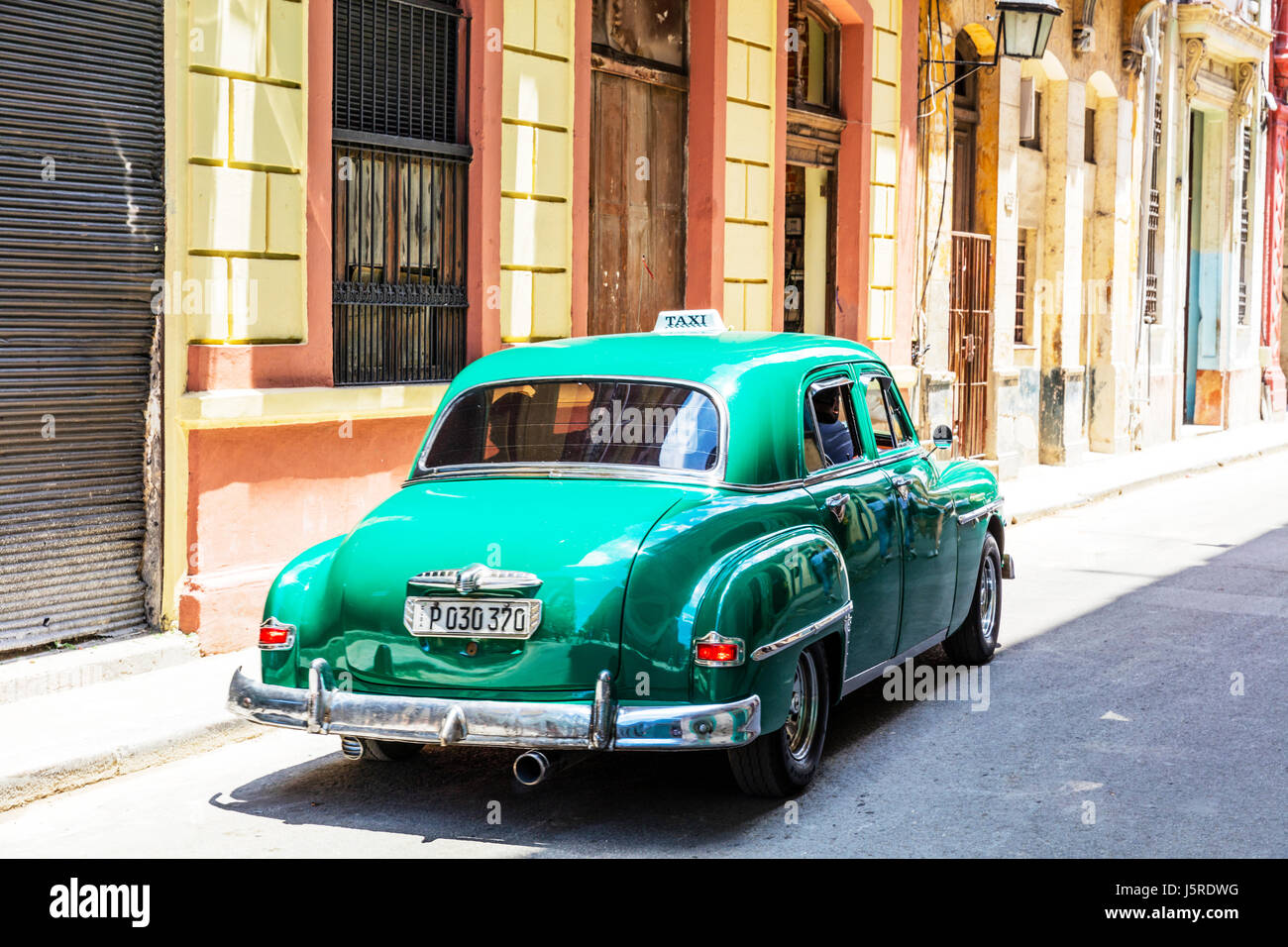Old American car in Cuba, Cuban car, typical cuban car Cuban vehicle ...