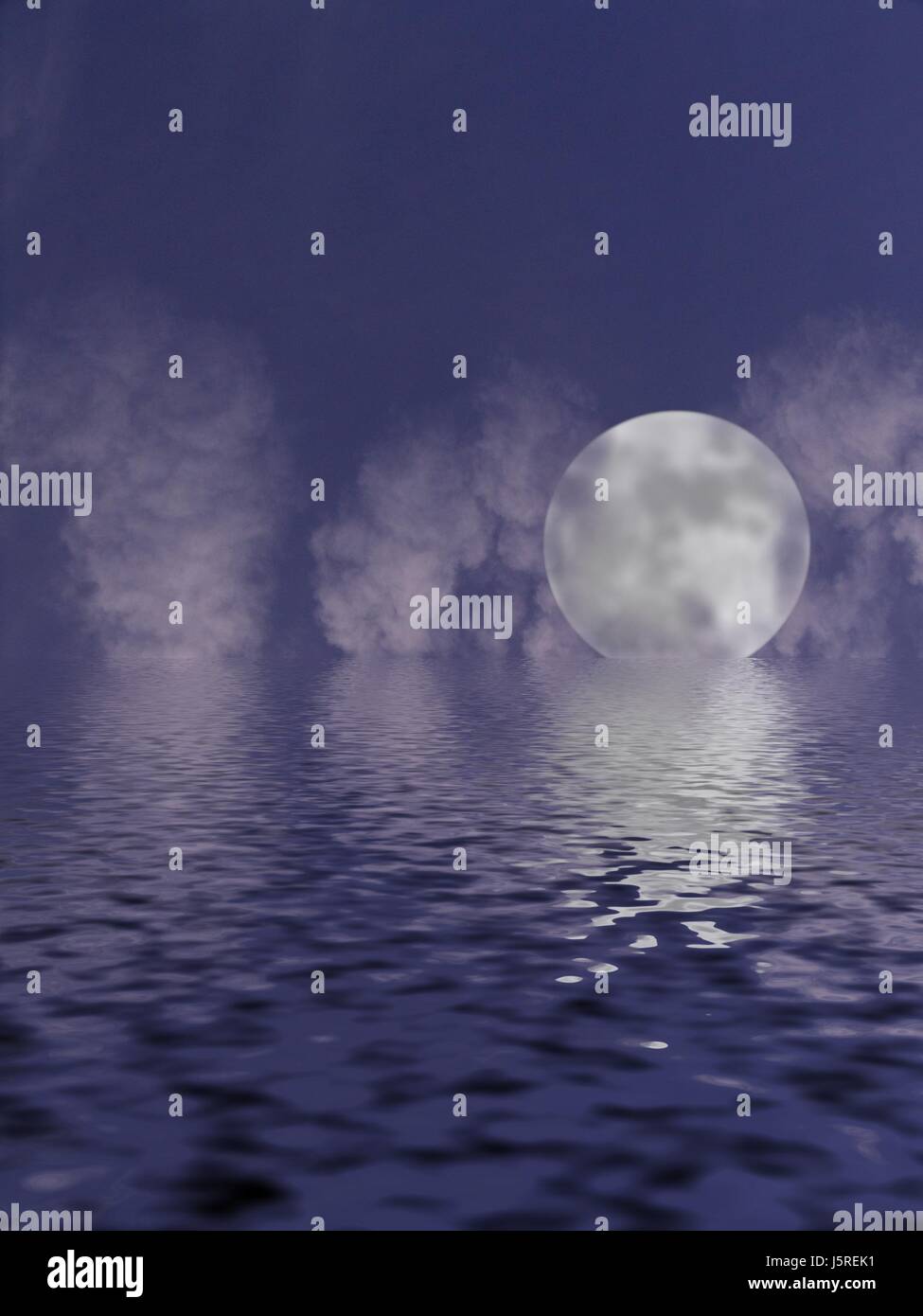 blue moon mood loneliness meditation full moon salt water sea ocean ...