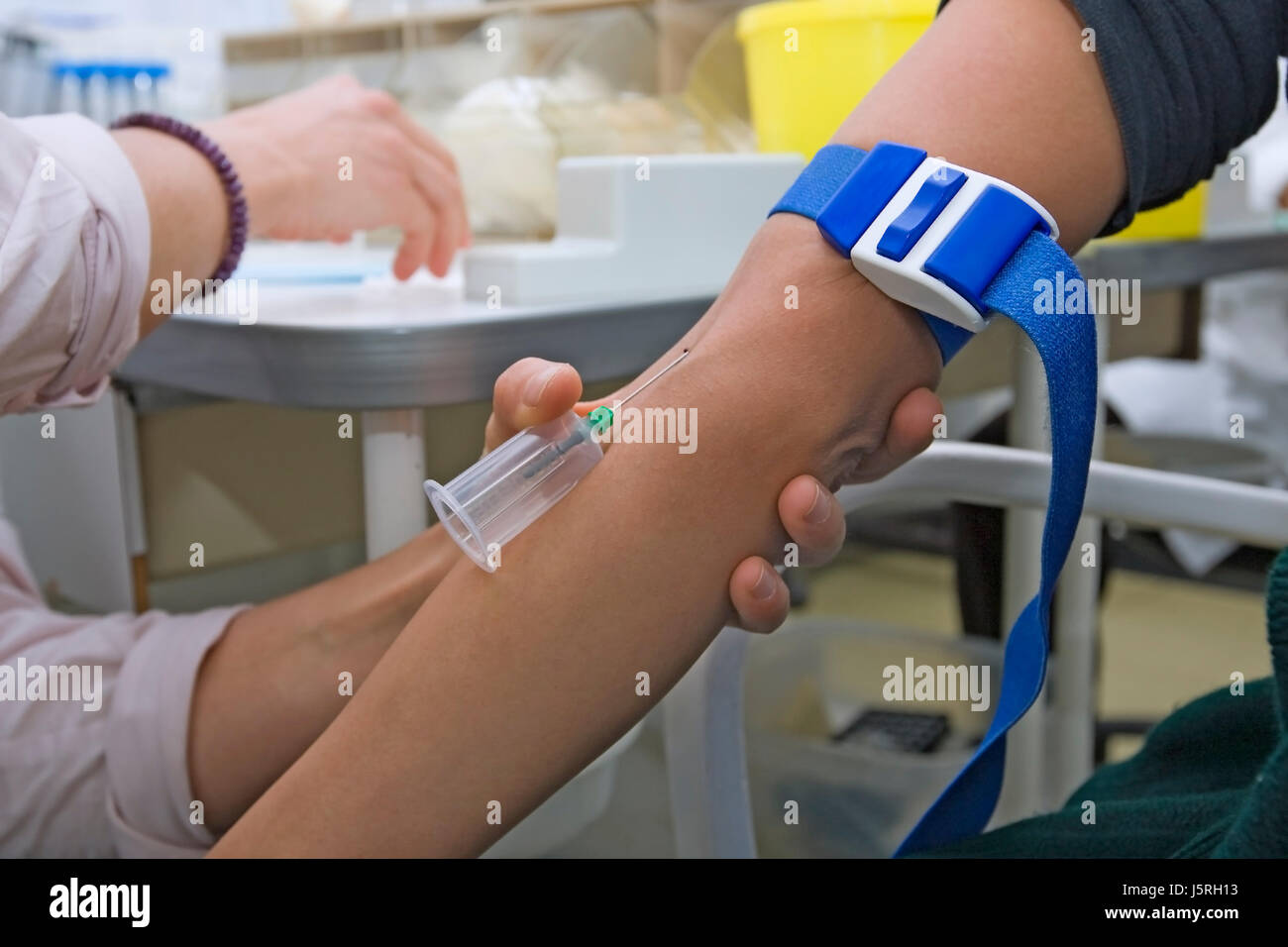 venipuncture Stock Photo - Alamy