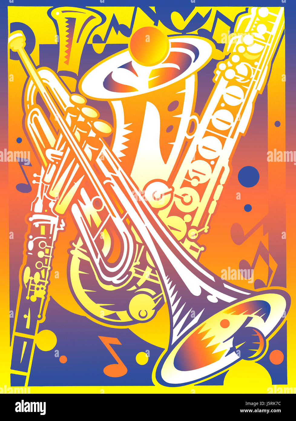 Brass Instruments Poster