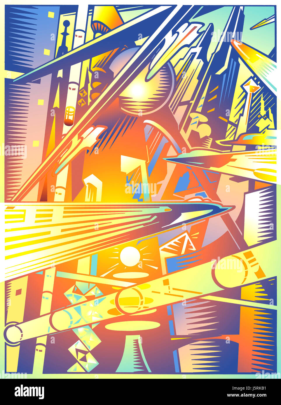 Abstract geometric drawings hi-res stock photography and images - Alamy