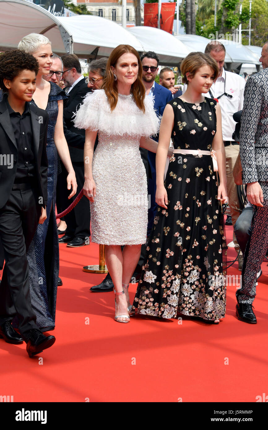 70Â°Cannes Film Festival 2017,Red carpet film "Wonderstruck". Pictured ...