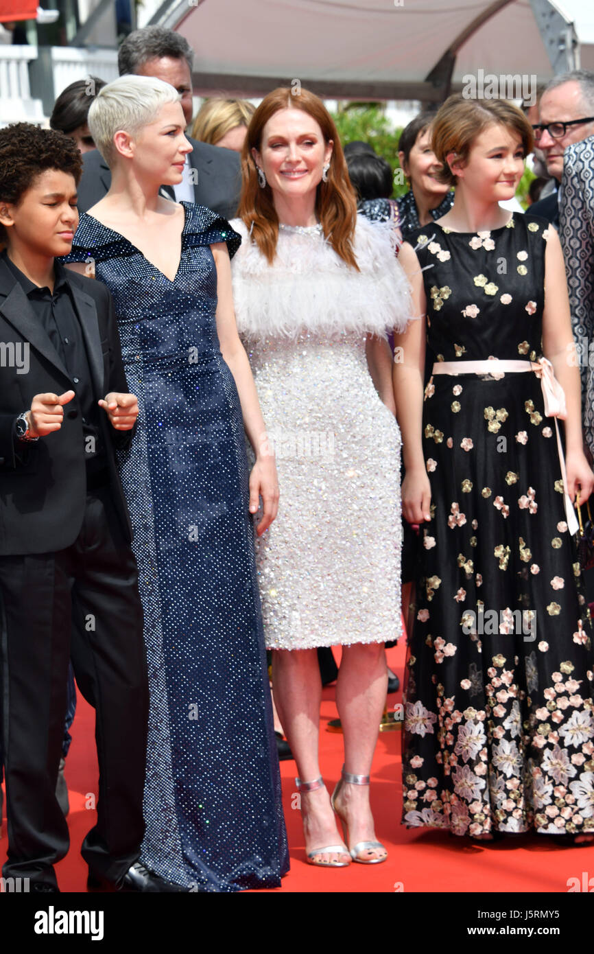 70Â°Cannes Film Festival 2017,Red carpet film "Wonderstruck". Pictured ...
