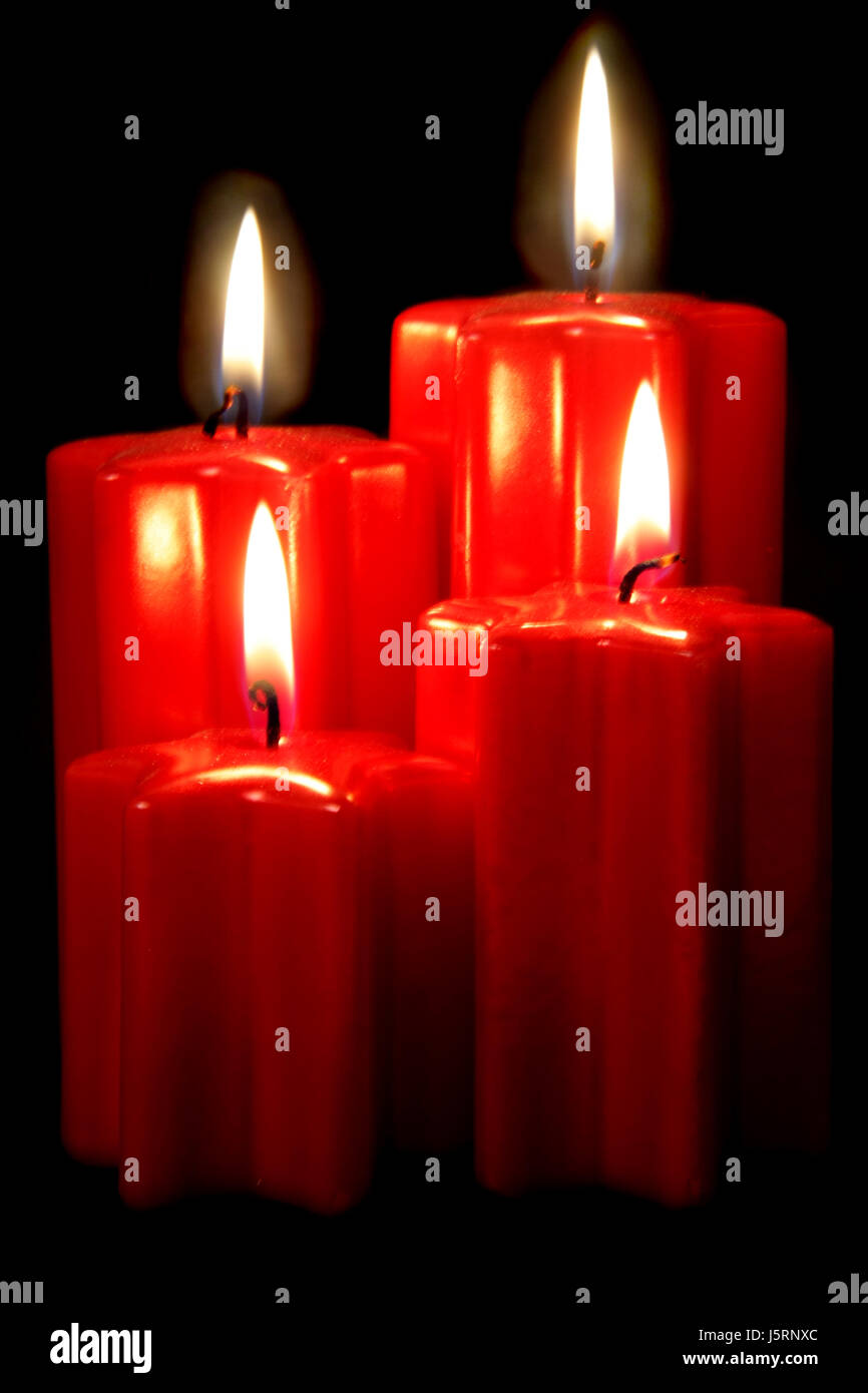 Four candles hi-res stock photography and images - Alamy
