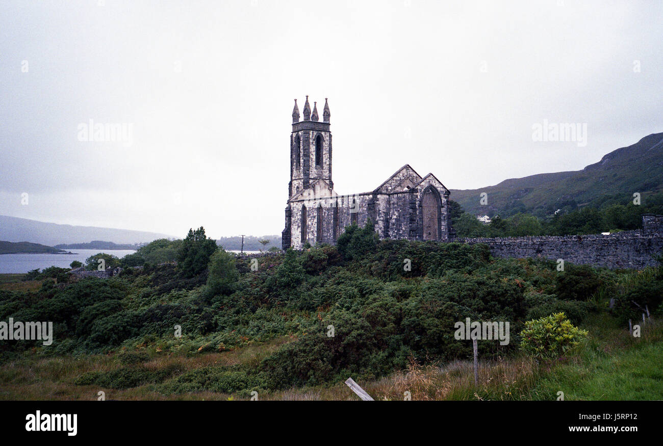 Dunlewey Church of Ireland Stock Photo - Alamy