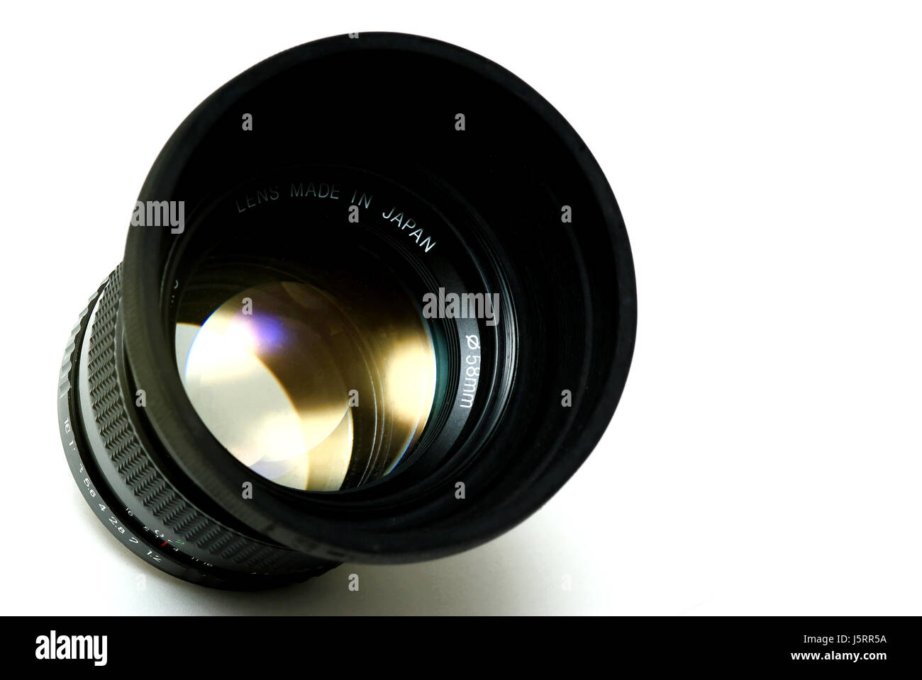 reflection objective lens aperture filter manual focal distance coating ...