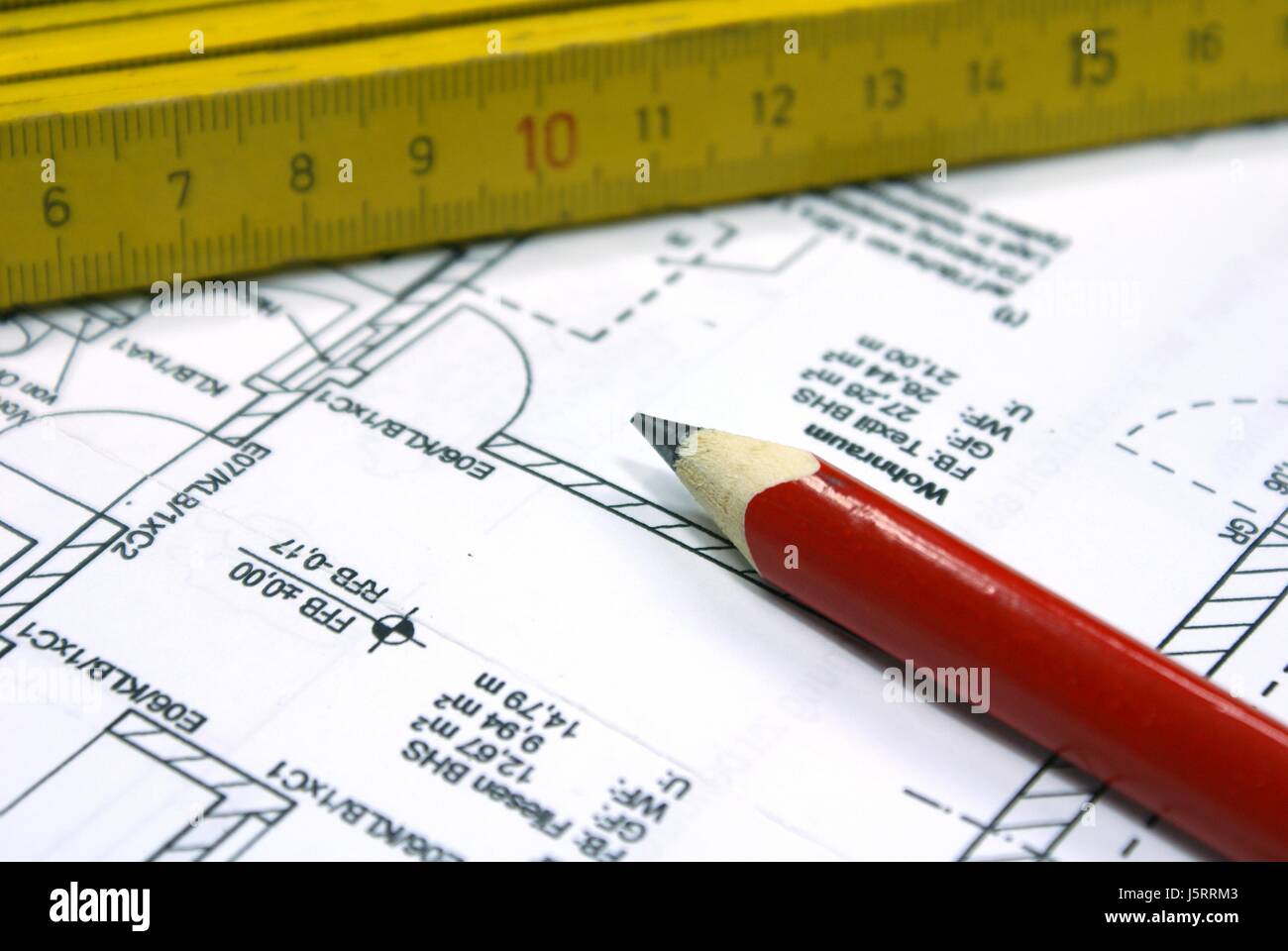 house building plan model design project concept draft measured sured ...