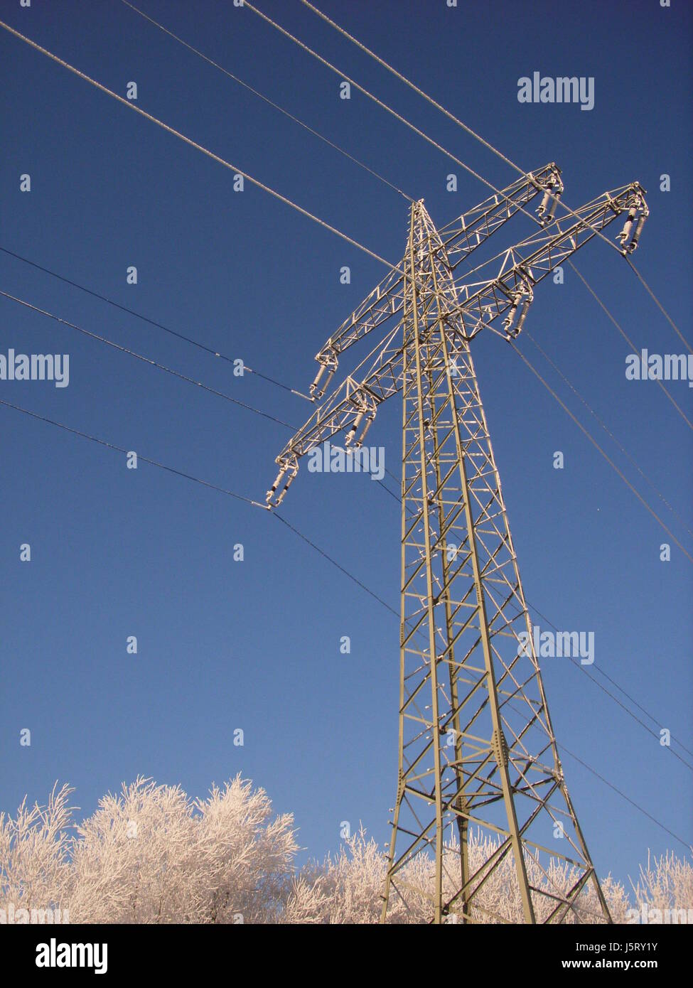 winter power station generation of electricity energy power electricity ...