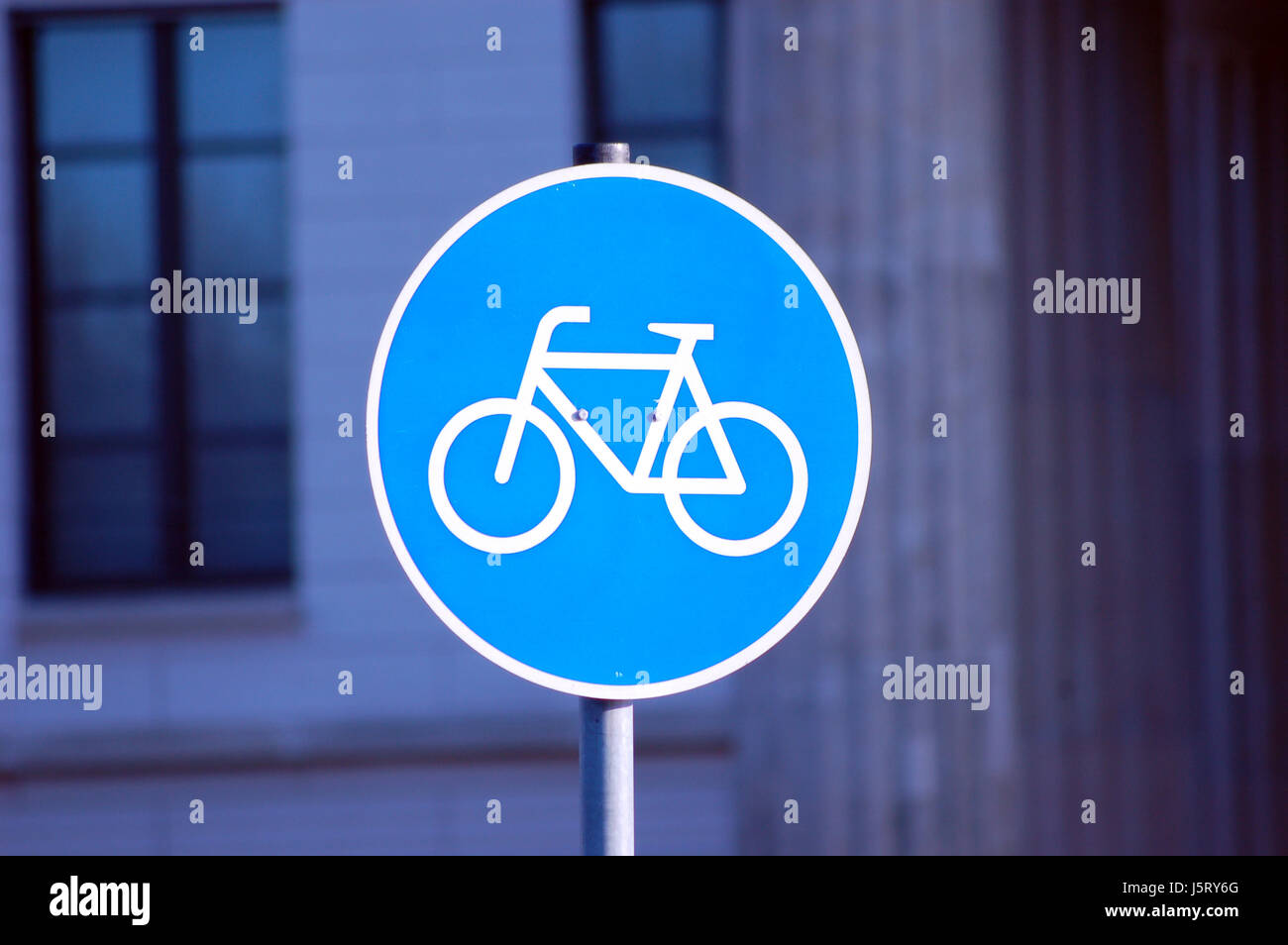 sign signal blue traffic sign traffic regulations complete perfect ...