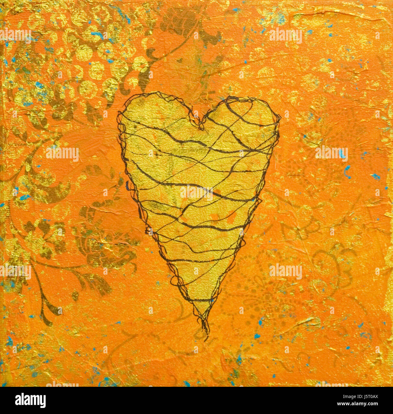 art colour graphic romanticism painting illustration valentines day ...