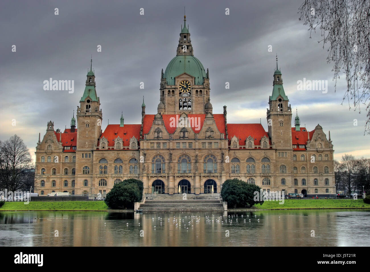 tower europe germany german federal republic town hall towers hanover ...