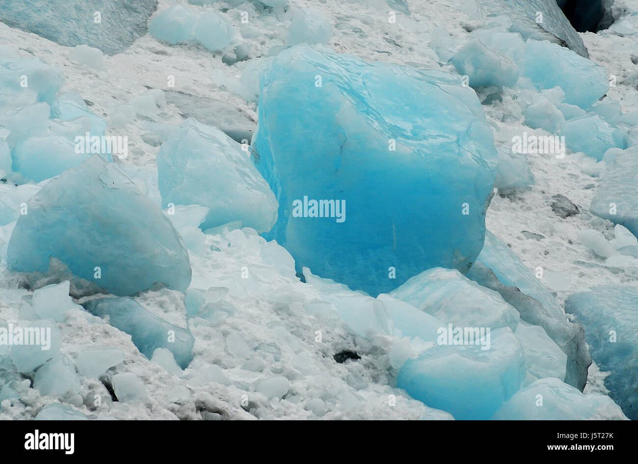blue colour norway ice glacier demolition scrapping ice cube dangerous ...