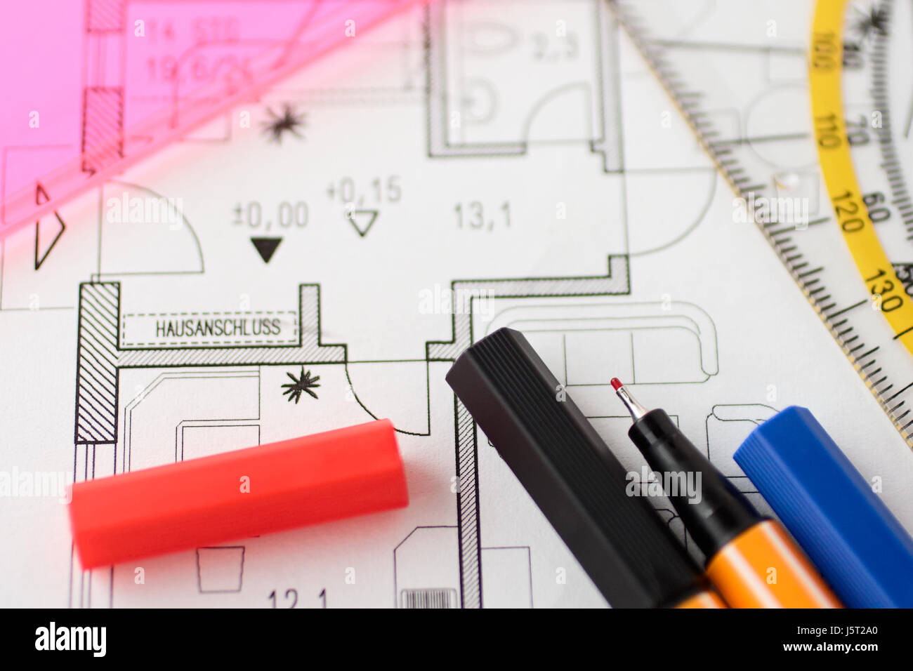 house building model design project concept plan draft planner planning ...