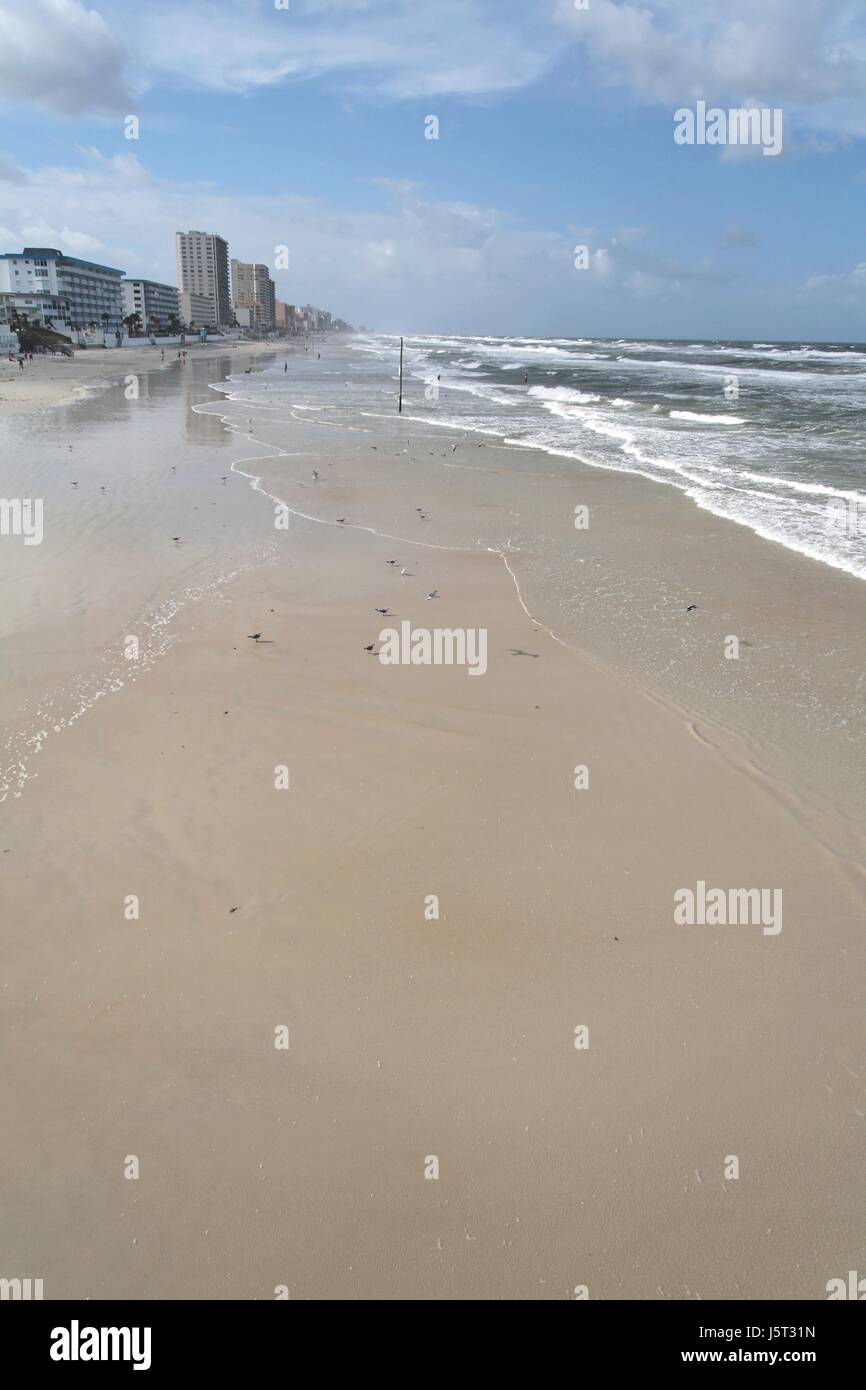 beach seaside the beach seashore usa atlantic ocean salt water sea ...