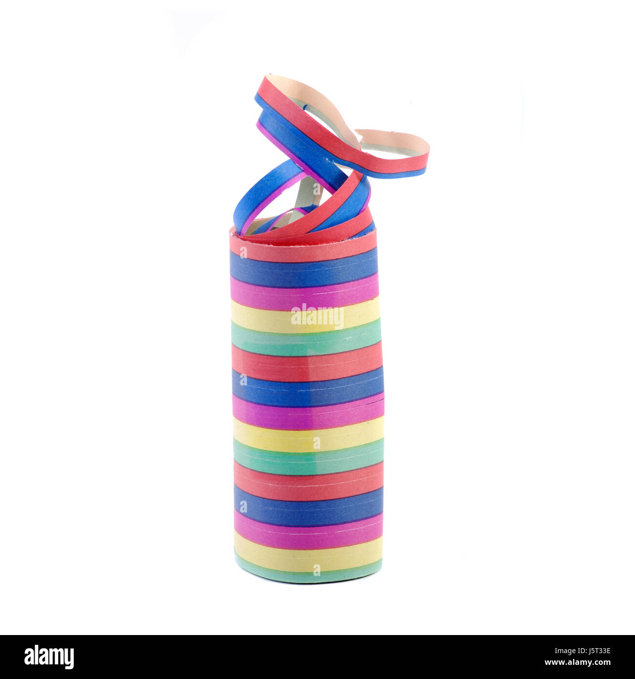 roll streamer isolated optional coloured colourful gorgeous ...