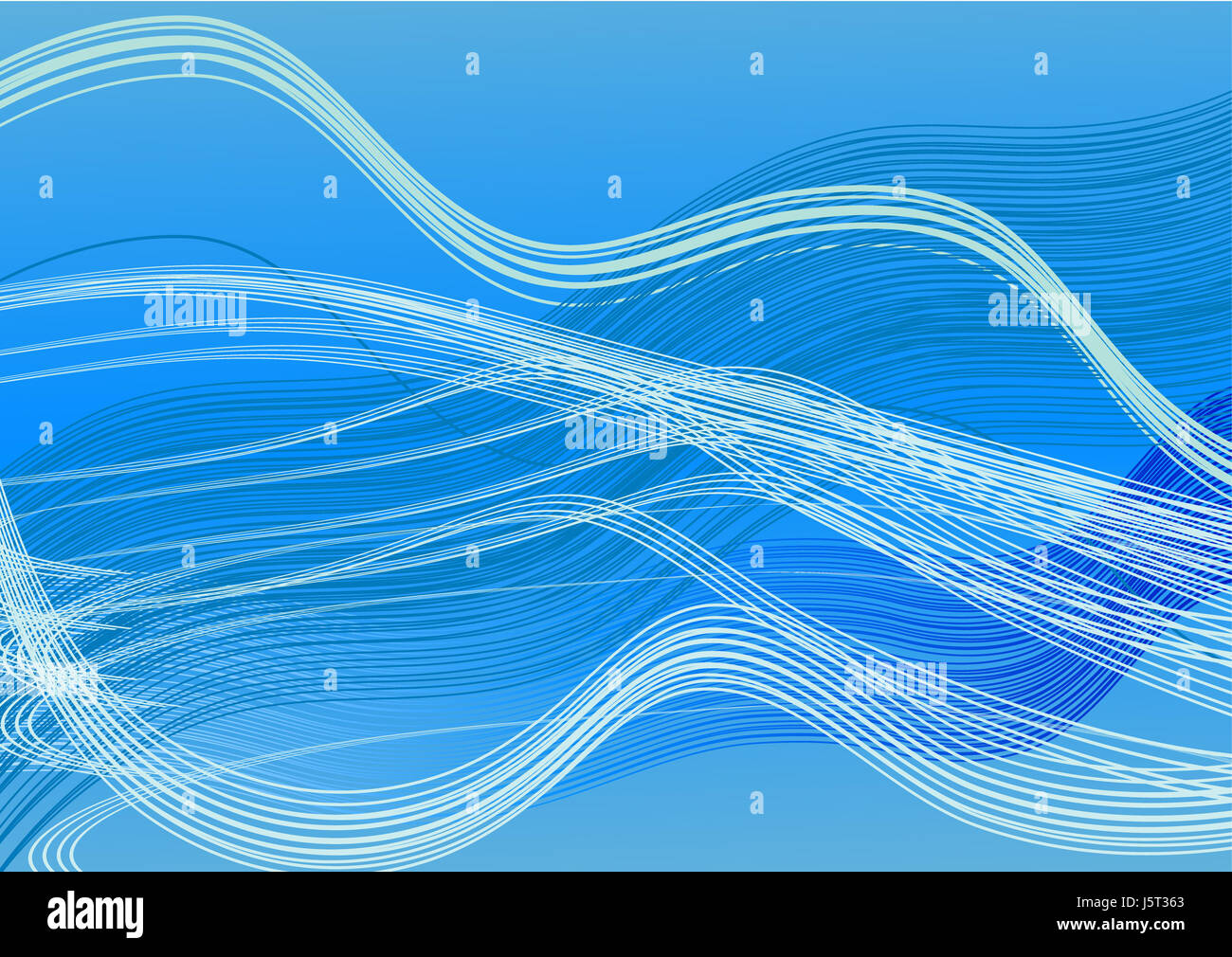 vector-illustration blue waves form Stock Photo - Alamy